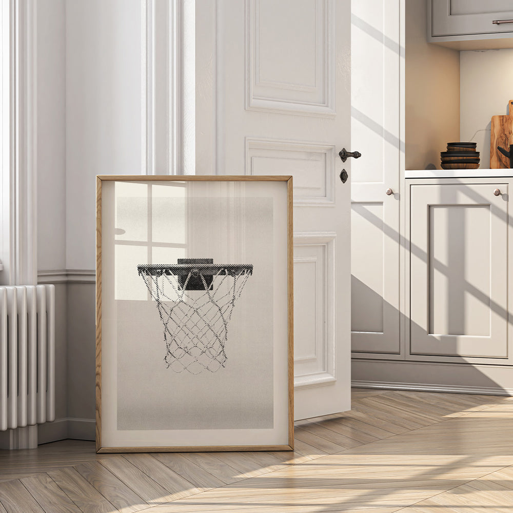 Basketball Hoop | Basketball Poster – timms-store
