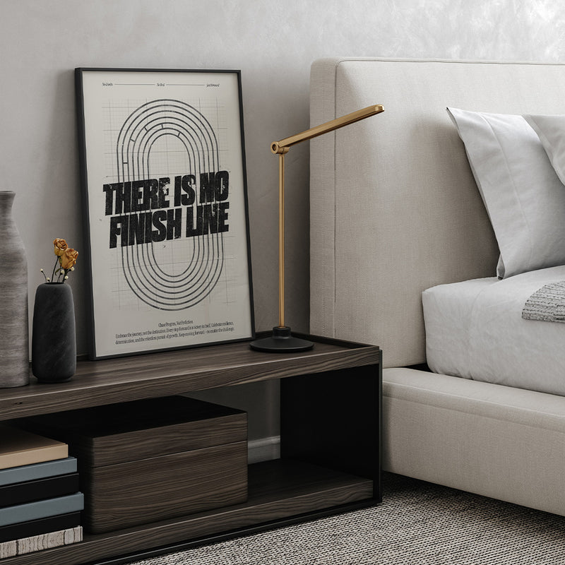 There Is No Finish Line | Running Poster – timms-store