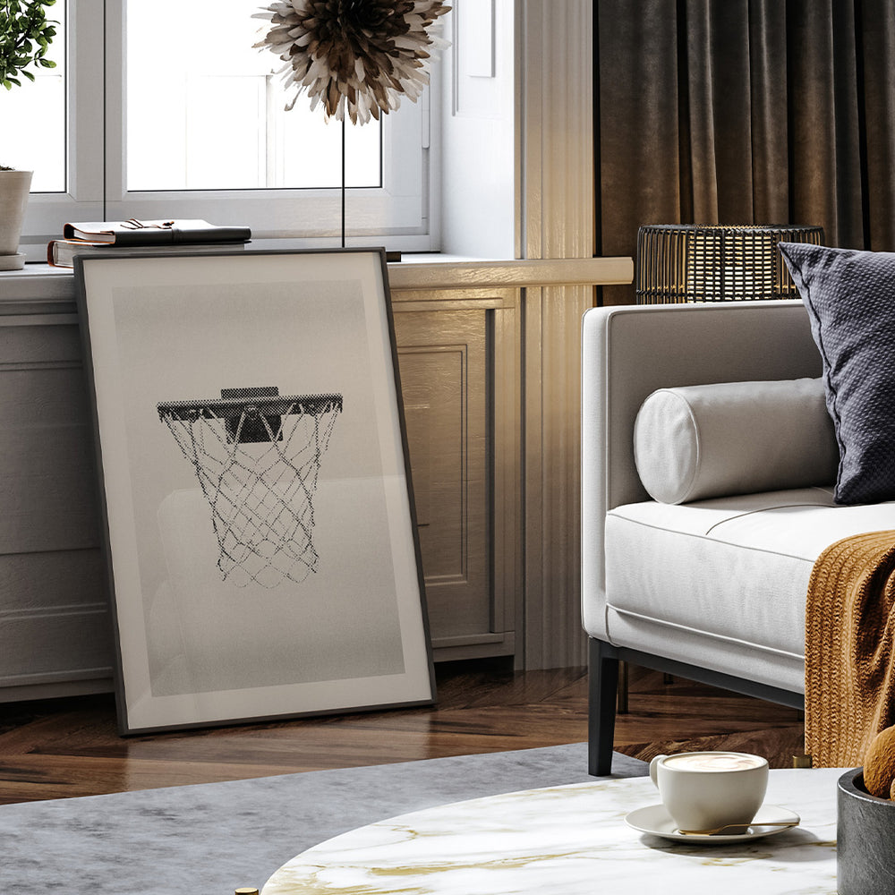 Basketball Hoop | Basketball Poster – timms-store